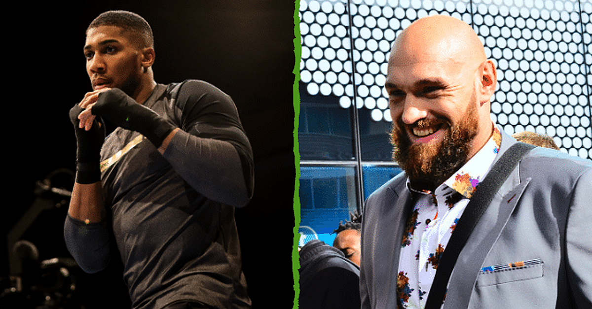 Anthony Joshua Doesnt Think Tyson Fury Fight Will Happen In 2021