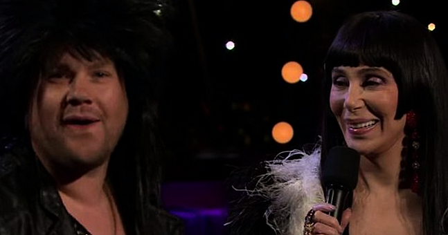 Must Watch Cher Sang I Got You Babe With A Twist On The Late Late Show Last Night Beautie