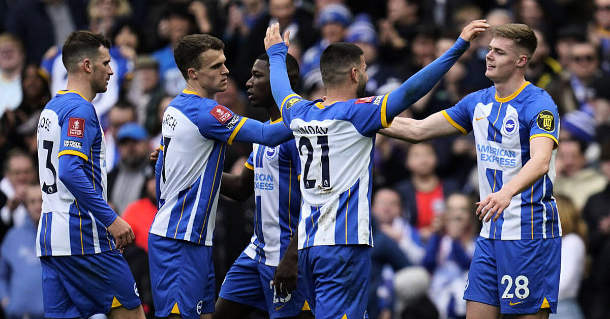 Evan Ferguson bags brace as Brighton beat Grimsby to end fairy-tale FA ... Evan Ferguson bags brace as Brighton beat Grimsby to end fairy-tale FA ...