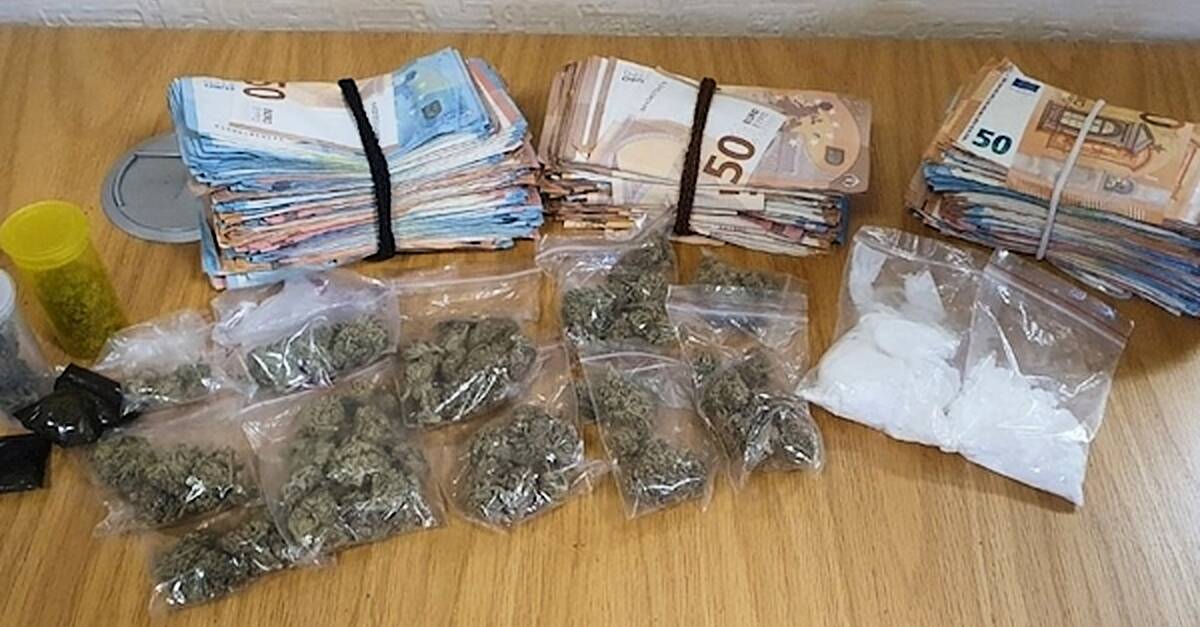 Man charged after drug and cash seizure in Tallaght Man charged after drug and cash seizure in Tallaght