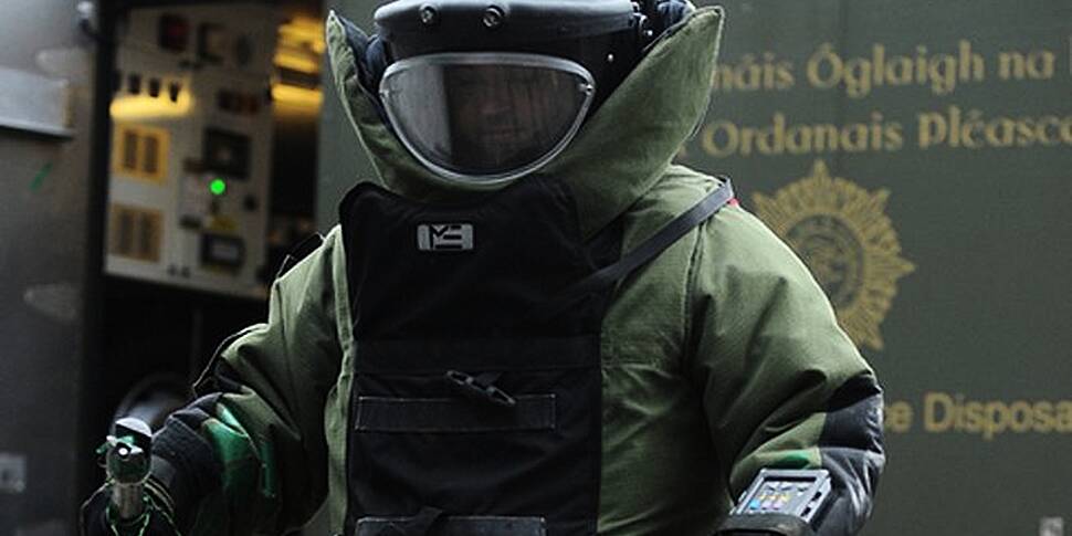 Army bomb disposal team make safe explosive device | Newstalk Army bomb disposal team make safe explosive device | Newstalk