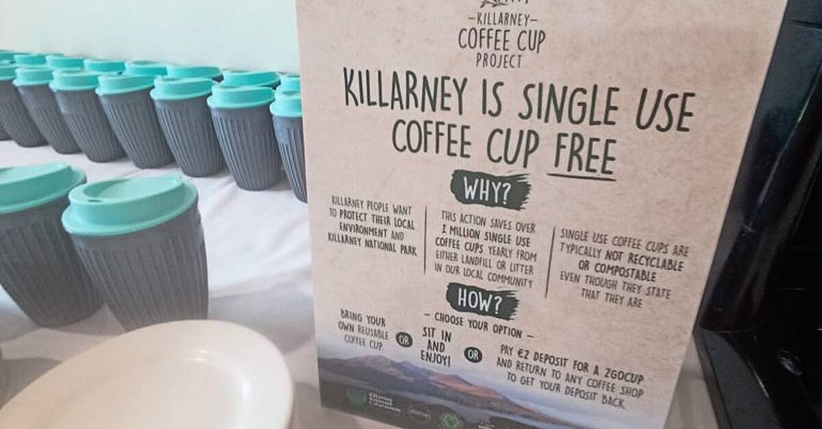 Killarney bans single use cups | RadioKerry.ie Killarney bans single use cups | RadioKerry.ie